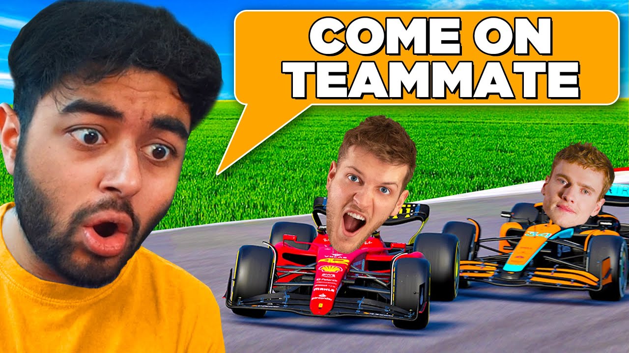 F1 22 Online But Whoever Has The Best Random Teammate Wins - YouTube