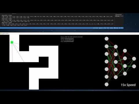 Neural Network | Genetic Algorithm | 2D Self Driving Car AI - YouTube
