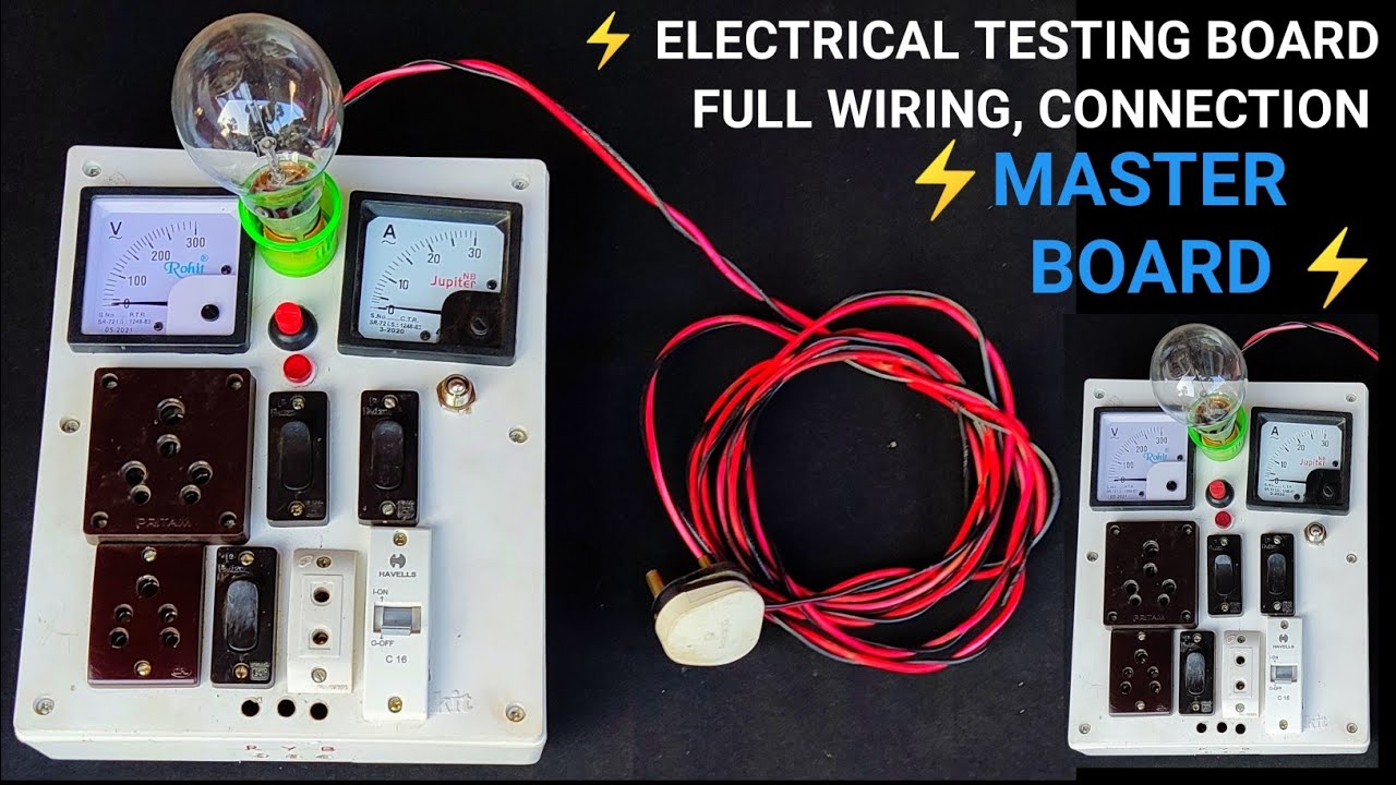 Series Board Kaise Banaye How To Make Series Parallel Electrical
