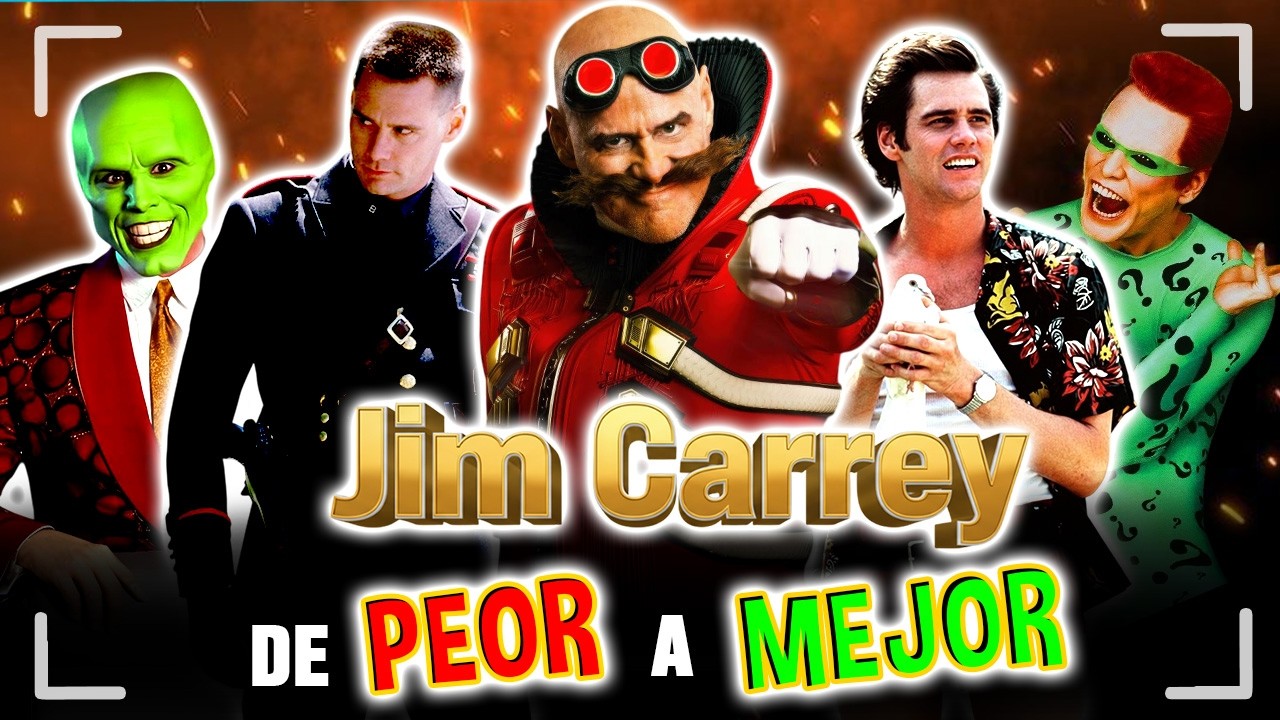 Todas las PELÍCULAS de Jim CARREY de PEOR a MEJOR - YouTube