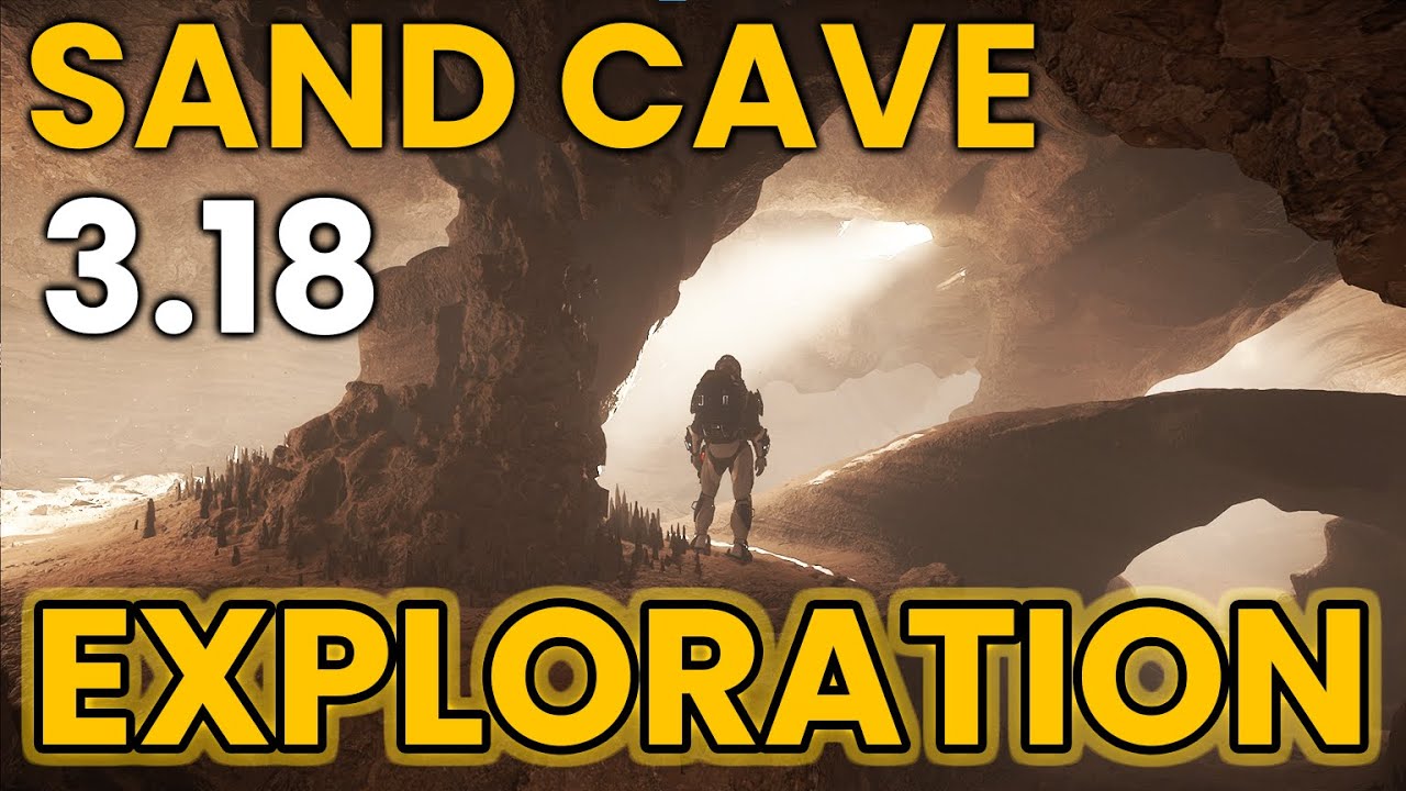 Exploring a Sand Cave on Daymar w/Commentary #starcitizen # ...