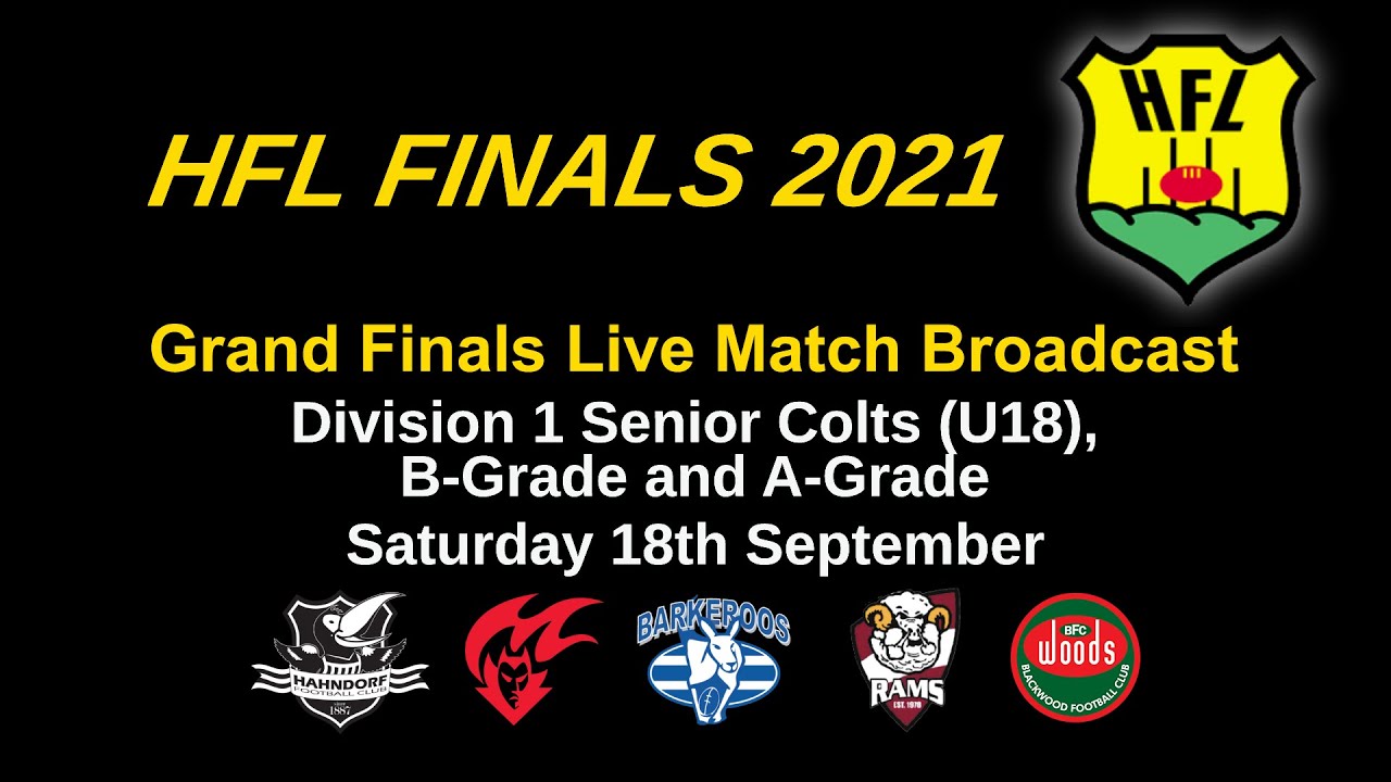HFL Finals 2021 | Division 1 Grand Finals Live Match Broadcast - YouTube