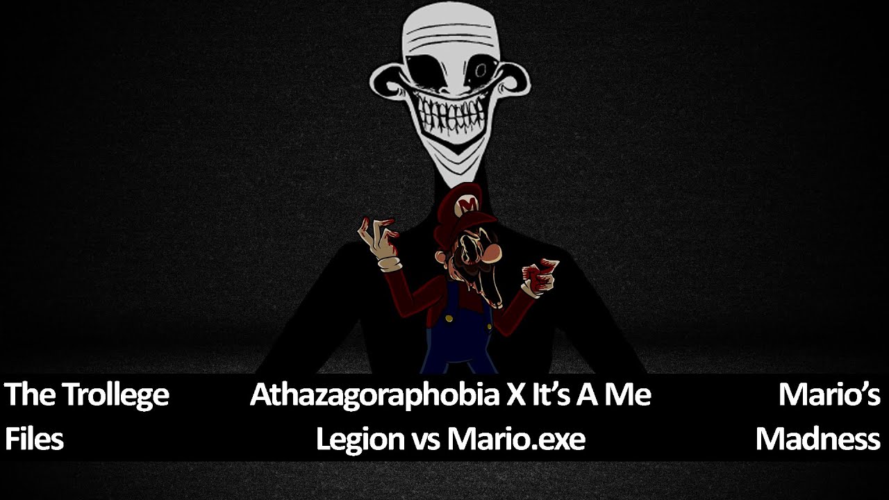 [FNF Mashup] Legion vs Mario.exe | Athazagoraphobia X It's A Me - YouTube