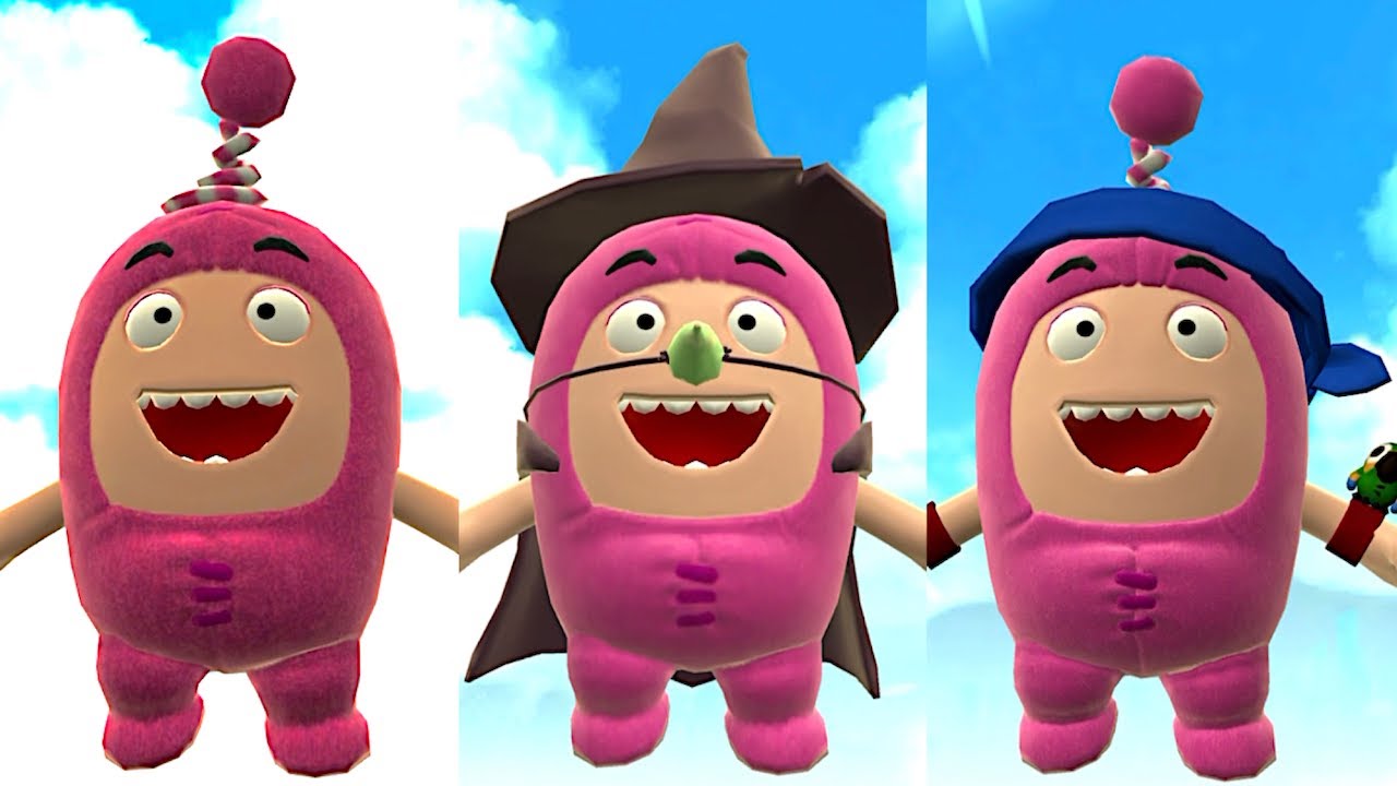 Oddbods Turbo Run - Newt, Witch Newt and Pirate Newt iOS/Android ...