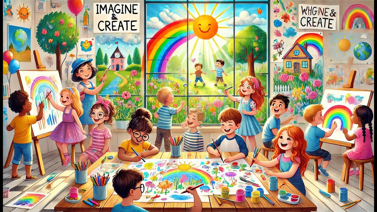 Imagine & Create: Why Kids Should Draw! - YouTube