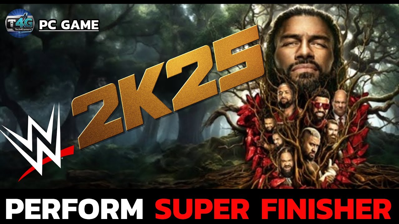 How to Perform a Super Finisher in WWE 2K25? Best Way to Use a Super ...