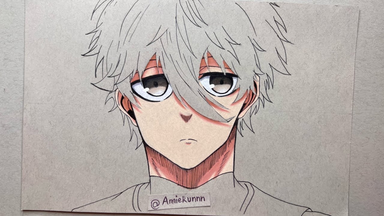 [ASMR] Nagi Seishiro Skin Coloring - YouTube