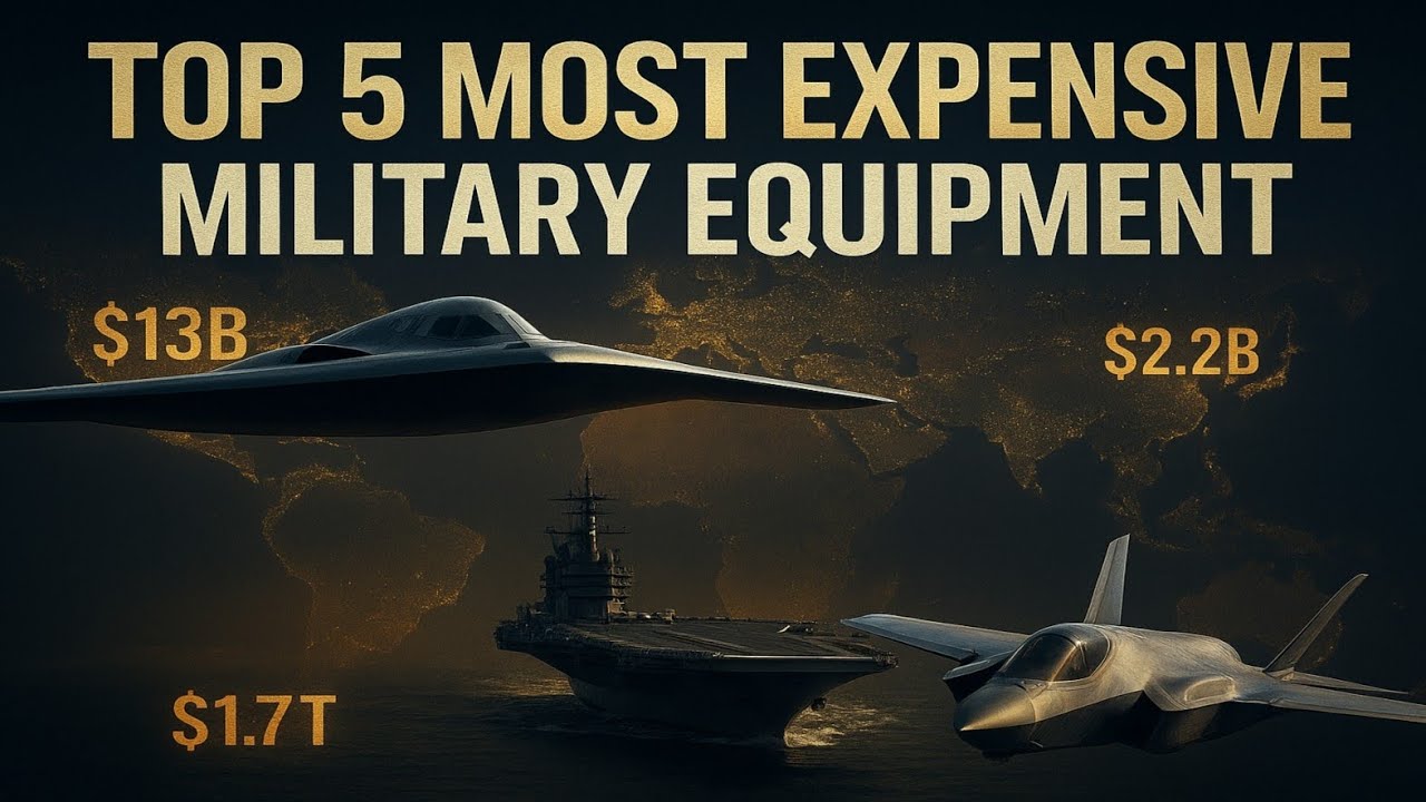 Billion-Dollar Warfare: Top 5 Most Expensive Military Weapons Ever ...