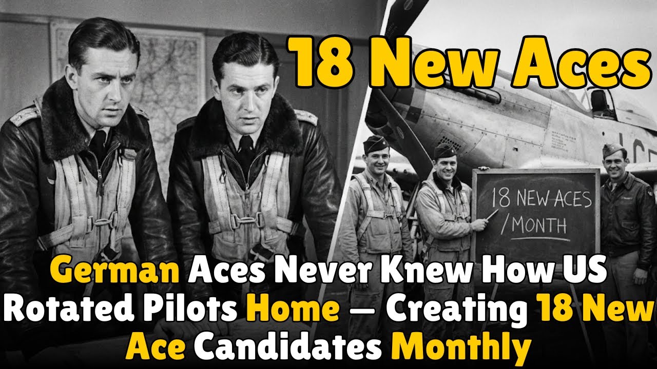 German Aces Never Knew How US Rotated Pilots Home — Creating 18 New Ace ...