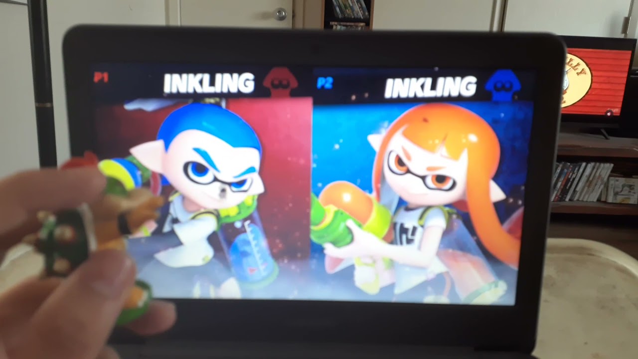A personality change? Bowser Jr reacts to ABM: Inkling Boy vs Inkling ...