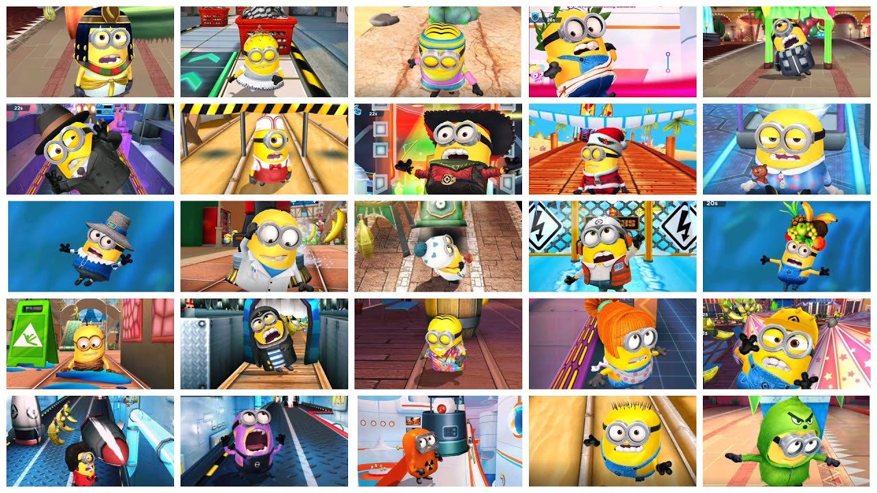 Minion Rush 500 Funny Fails - YouTube