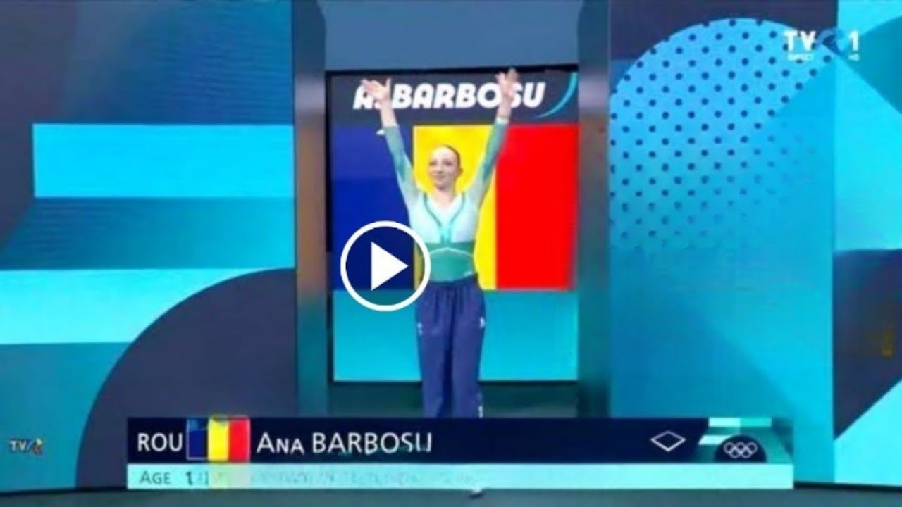 Ana Barbosu broke into tears her bronze medal ripped away | Paris ...
