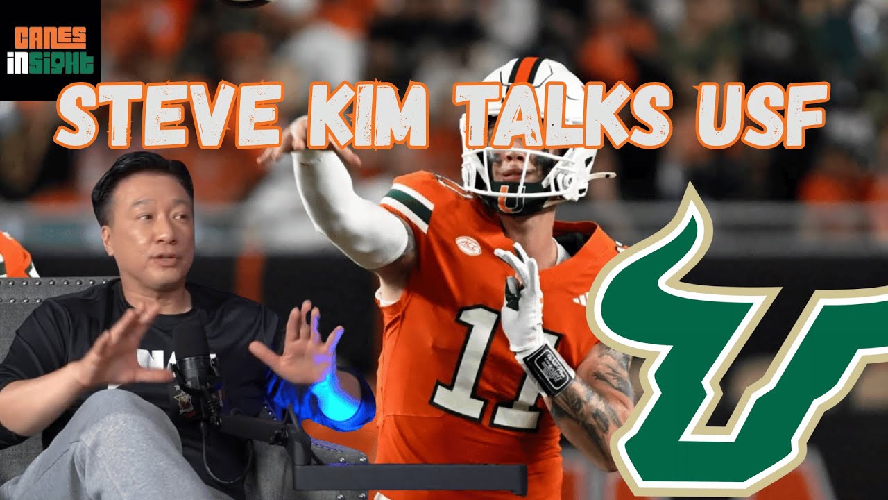 CanesInSight Live: Fan favorite STEVE KIM joins the show to talk USF ...