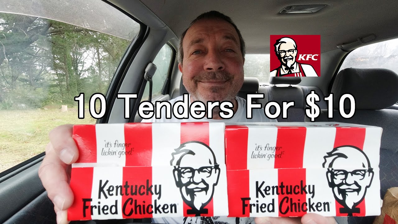 KFC 10 Tenders For $10 - YouTube