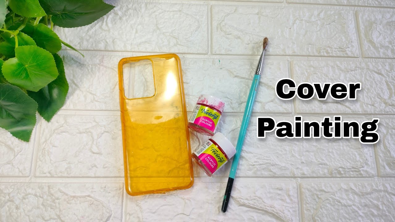 Best Phone Cover Painting 🥰 |Mobile back Cover Painting | Phone Cover ...