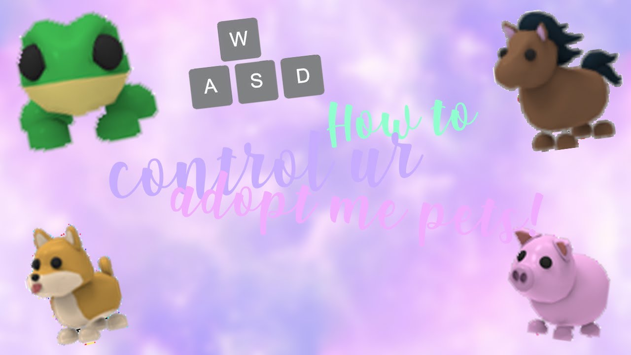 How to control ur pets in Adopt Me! l xcloudiix - YouTube