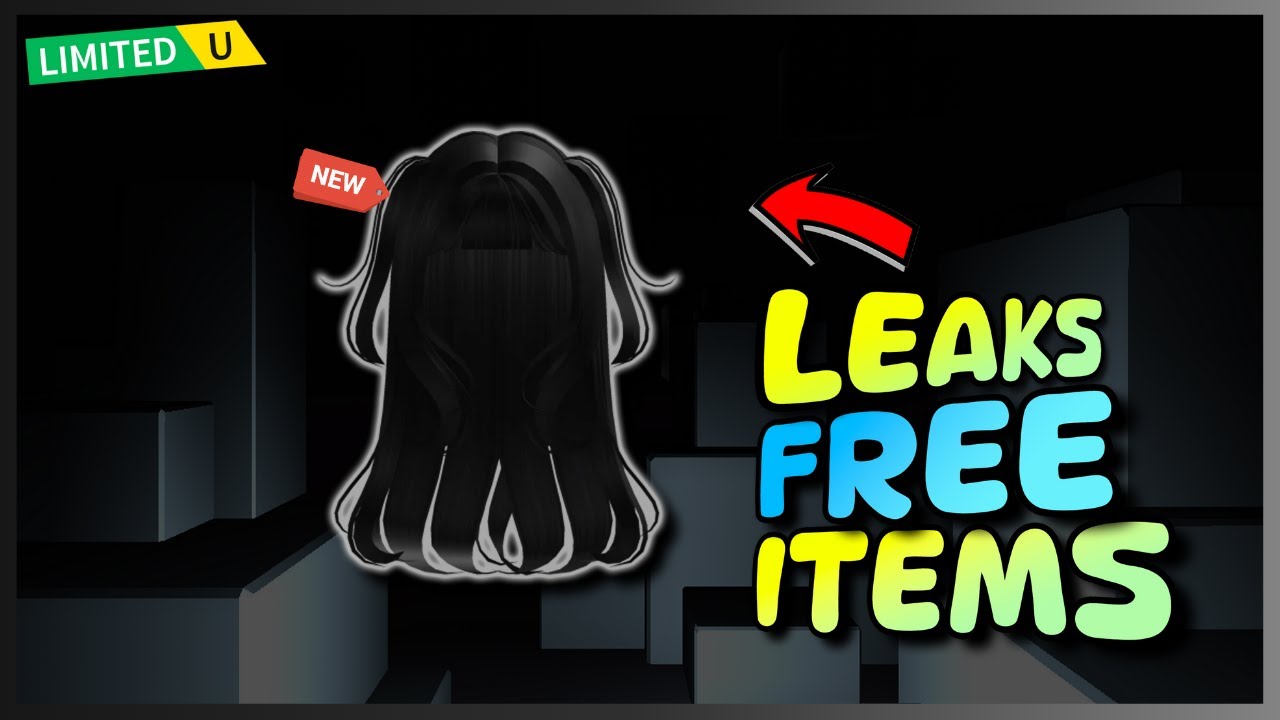 [LEAKS] New FREE LIMITED UGC item 🤩😍, How to get FREE UGC ITEMS Black ...