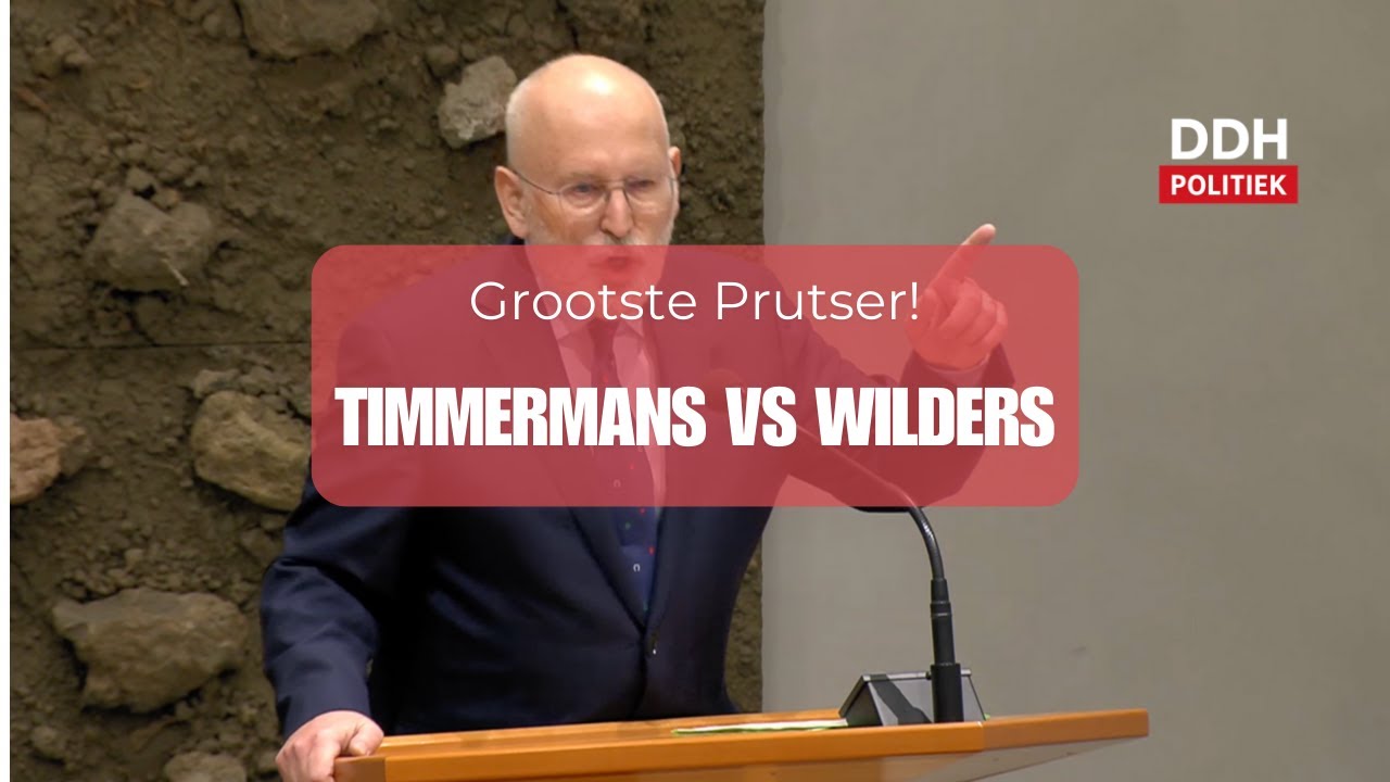 Timmermans haalt uit: ‘De grootste prutser ooit!’ 🔥 | Heftig debat in ...
