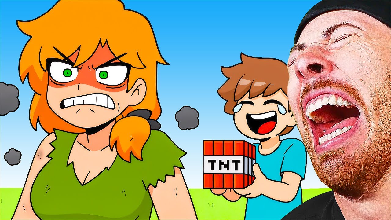 FUNNIEST Minecraft Animations That WILL MAKE YOU LAUGH! - YouTube