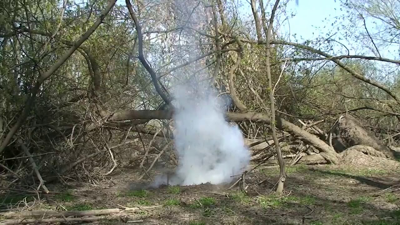 Chloran potasu i nitrometan czyli explozja 50g PCNM - YouTube