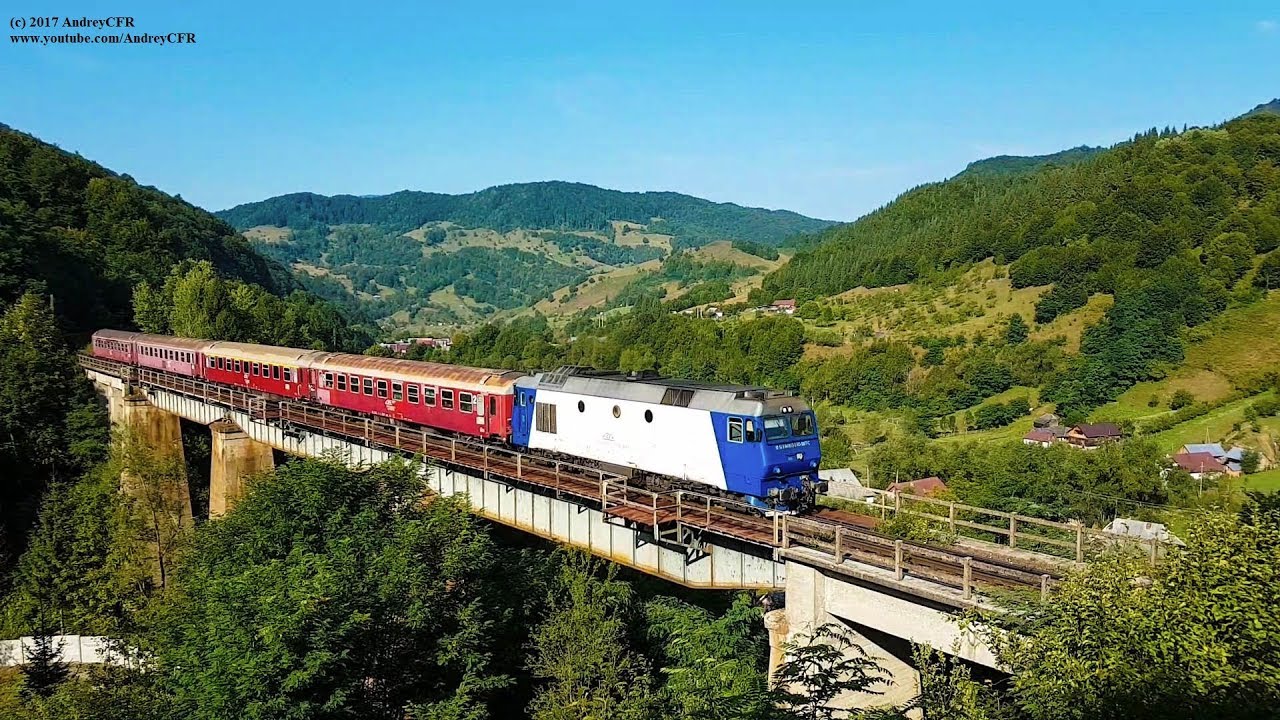 Trenuri / Trains in Transylvania - Romuli & Dealu Ștefăniței - YouTube