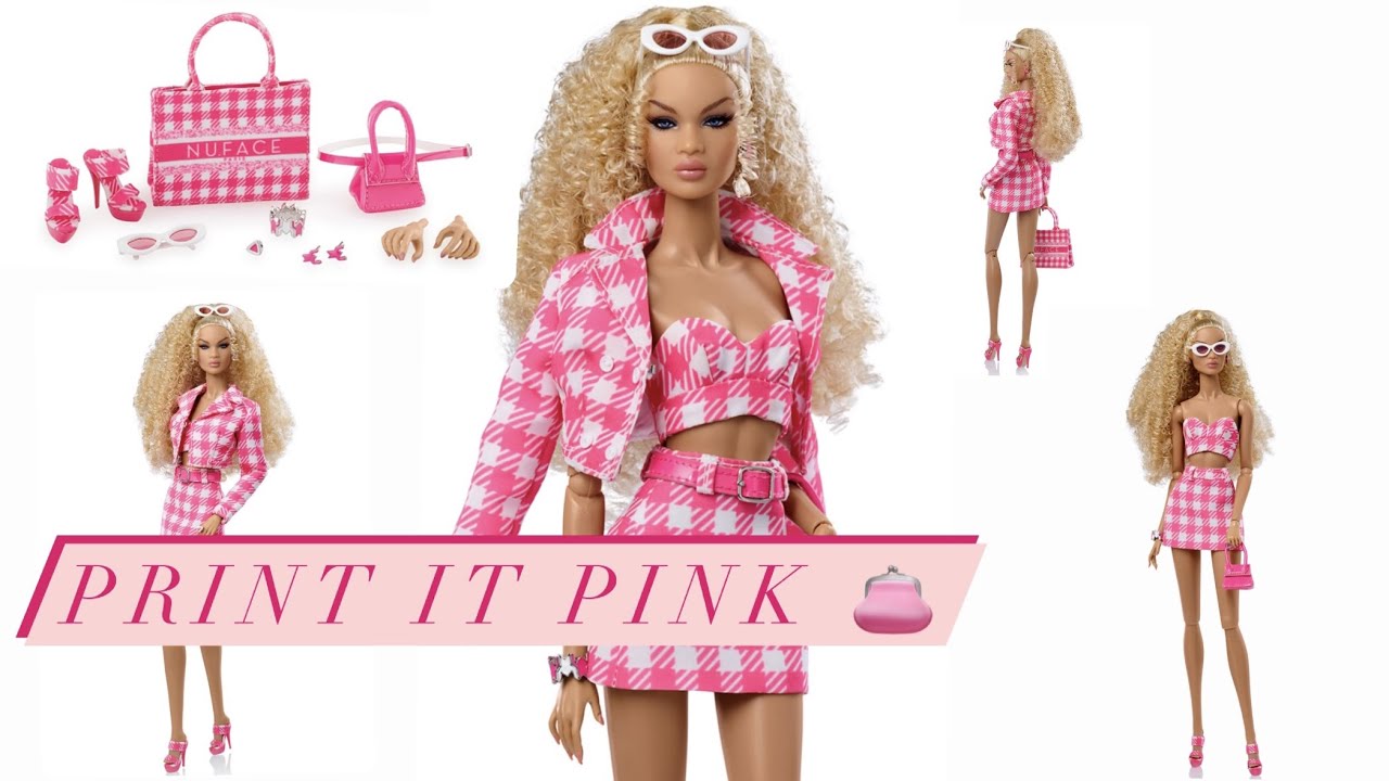 Print It Pink Nadja Rhymes Integrity Doll Review🩷 - YouTube