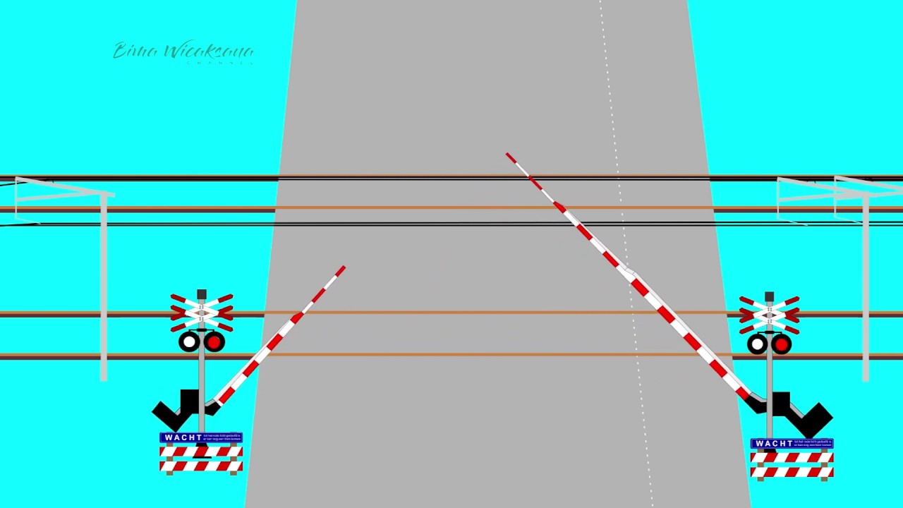 World Railroad Crossing Animation Ep. 1 : Dutch Railroad Crossing ...