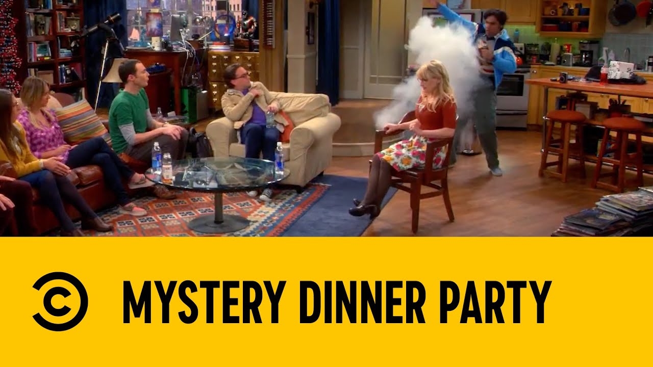 Mystery Dinner Party | The Big Bang Theory | Comedy Central Africa ...