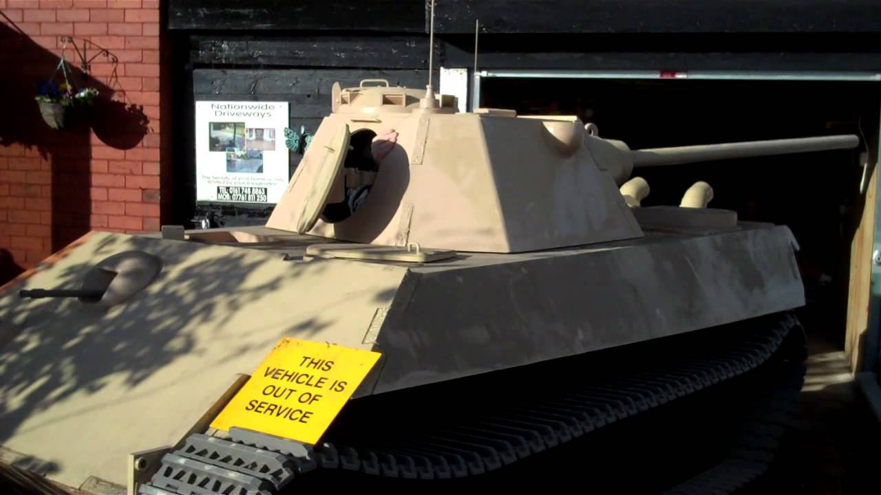 Model Panther Tank - Panther Ausf. F - YouTube