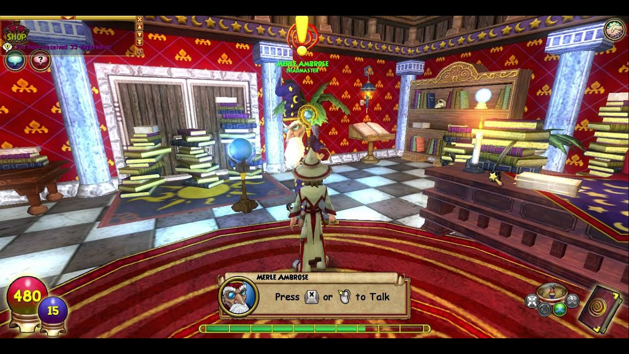 Wizard101 Wizard City Walkthrough Part 1 With Sydney - YouTube