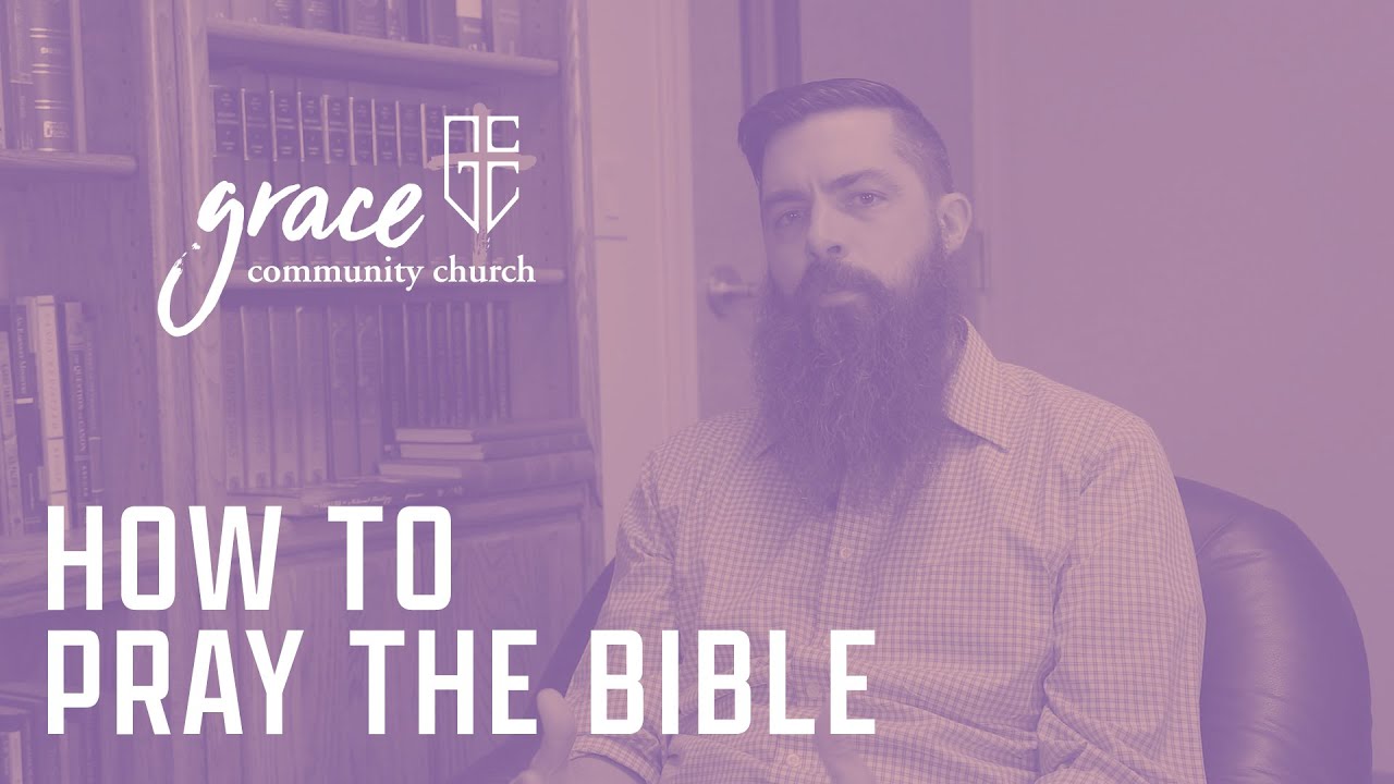 How to Pray the Bible with Pastor Daniel Corey - YouTube