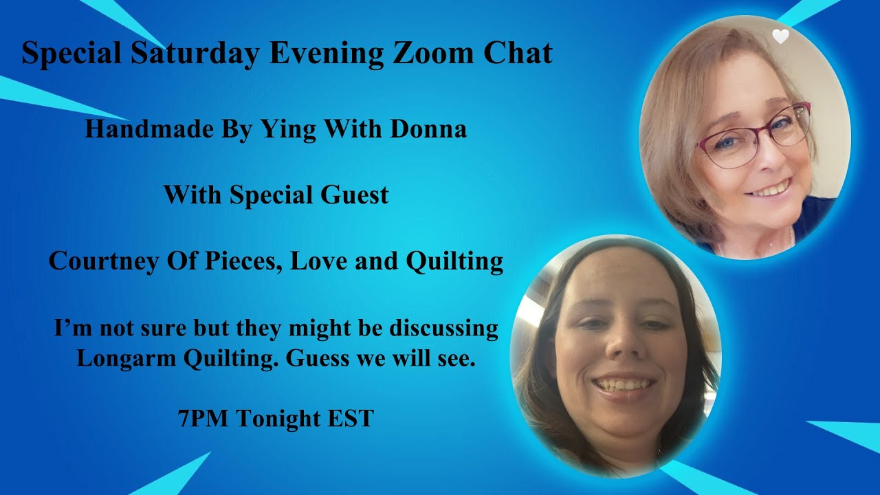Special Saturday Evening Zoom Chat - YouTube