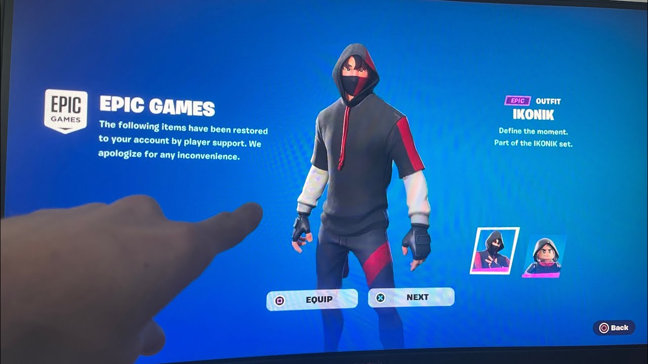 *CODE SECRET* Comment Avoir le Skin IKONIK Gratuitement sur Fortnite ...