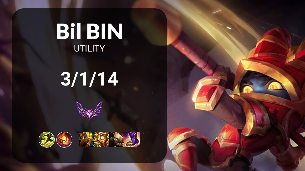Bil Bin Poppy vs Pantheon UTILITY - KR MASTER Patch 15.5 - YouTube