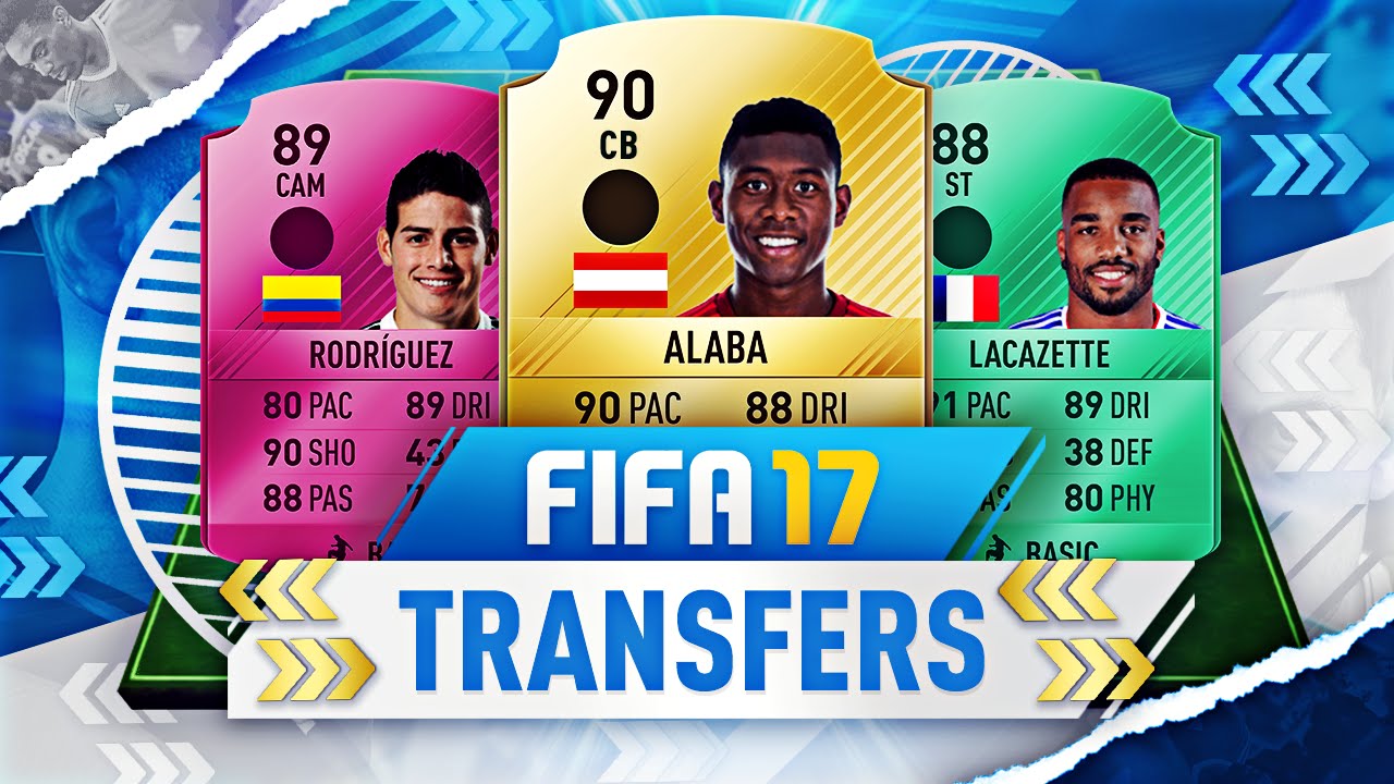 YOU WON'T BELIEVE THESE FIFA 17 TRANSFERS!?!? - YouTube