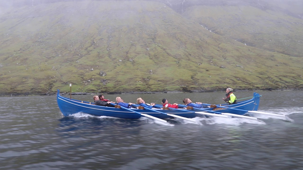 Ormurin Langi (Men), Interval 1, Róðrarfelagið Knørrur (RK), Faroese ...