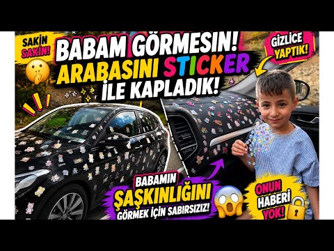 Babamdan Gizli Araba Süsleme Şakası 🫣 