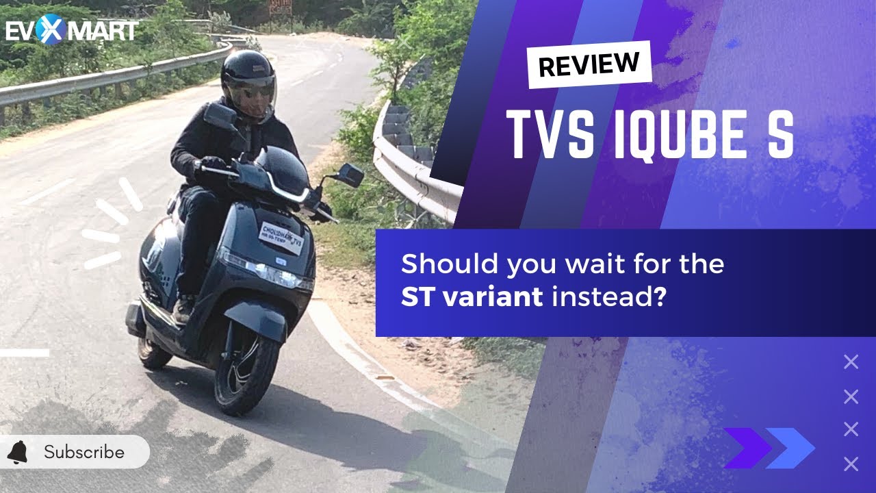TVS iQube S Review - The best electric scooter in India? | EVxMART ...