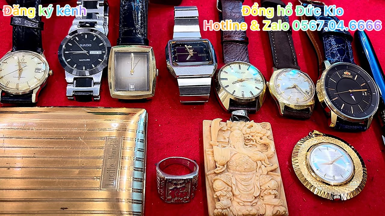 Ngày 12/4/2026 Em mở hàng lô hàng mới về nhiều mẫu đồng hồ trang sức ...