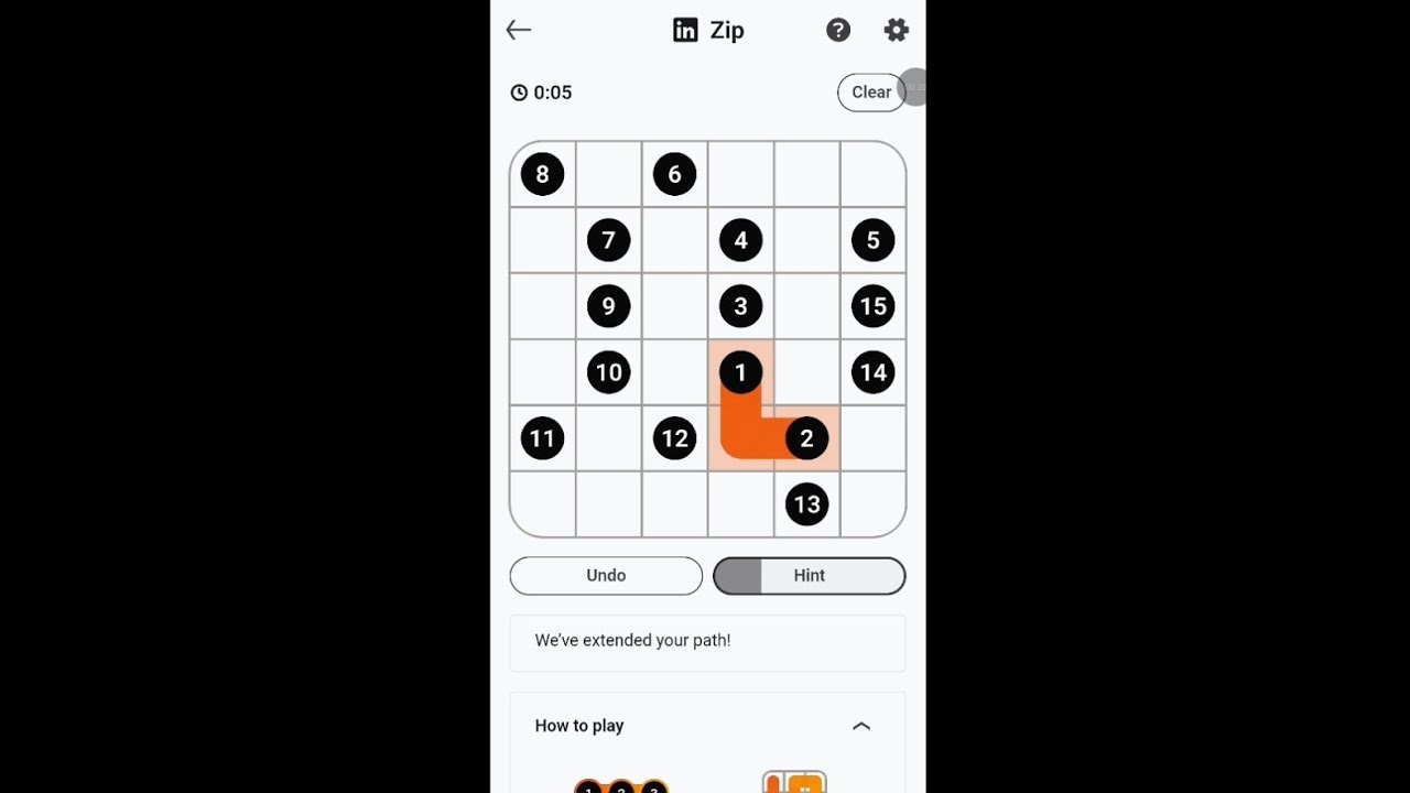 Linkedln Zip Answer Today 302 | 13 January Zip Answer| LinkedIn Zip ...