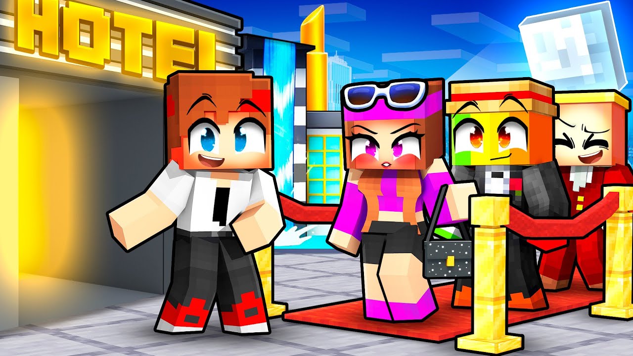 Talcado ouvre un Hôtel 5 étoiles sur Minecraft ! - YouTube