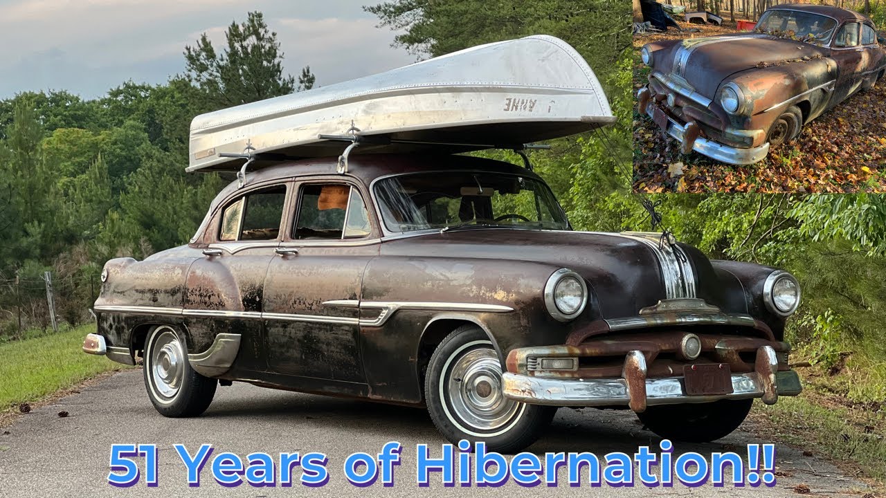 FORGOTTEN Pontiac Straight 8! Will it Run & Drive After 51 Years? Part ...