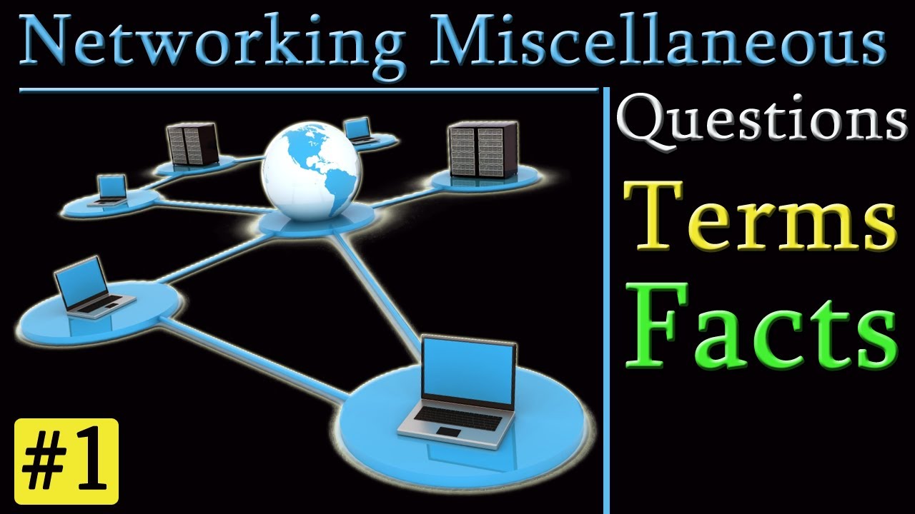 Networking Questions (Miscellaneous ) Terms & Facts | Most Important ...