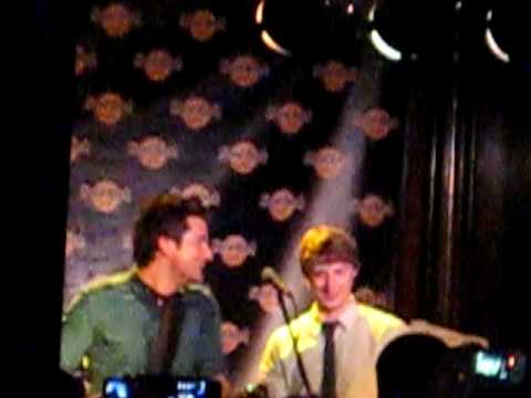 matt nathanson & eric hutchinson - livin' on a prayer - 03.19.09 - YouTube