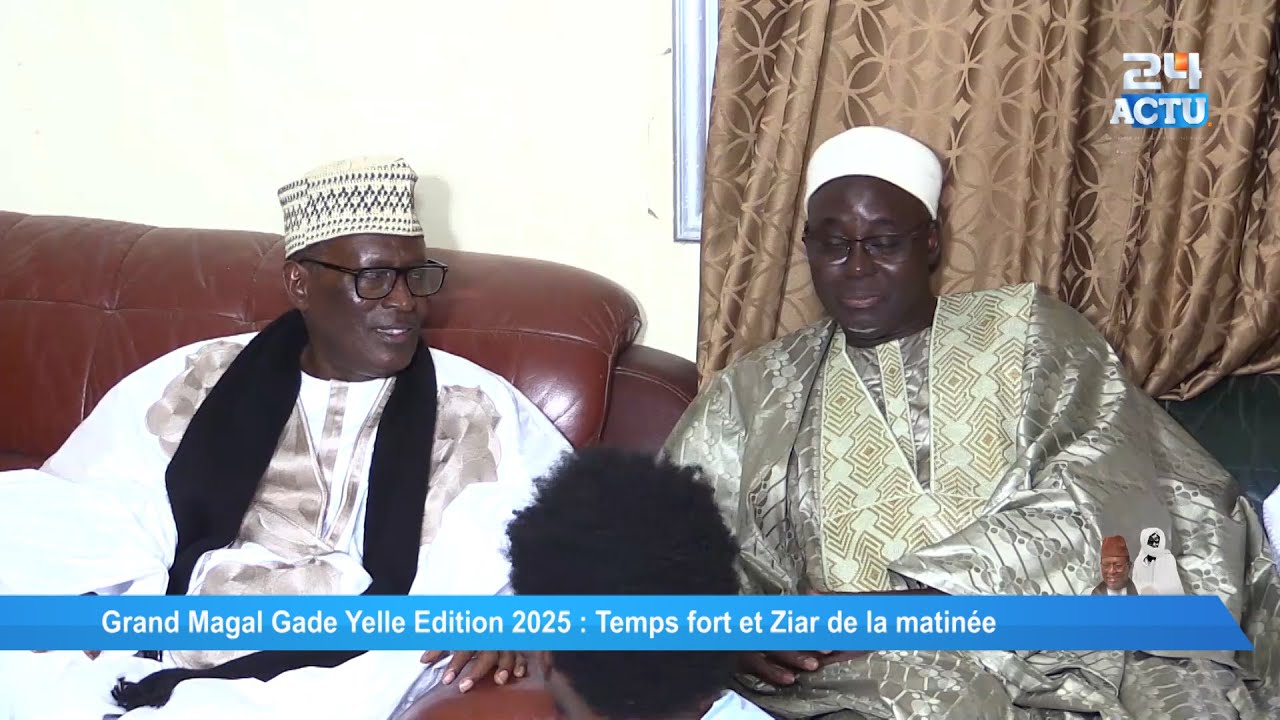 Magal Gade Yelle 2025 :Ziar du autorités religieuses reçu par Serigne ...