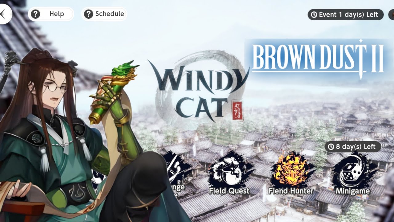 Fiery Tiger - Windy Cat Story Event FINALE - Brown Dust II #025 - YouTube