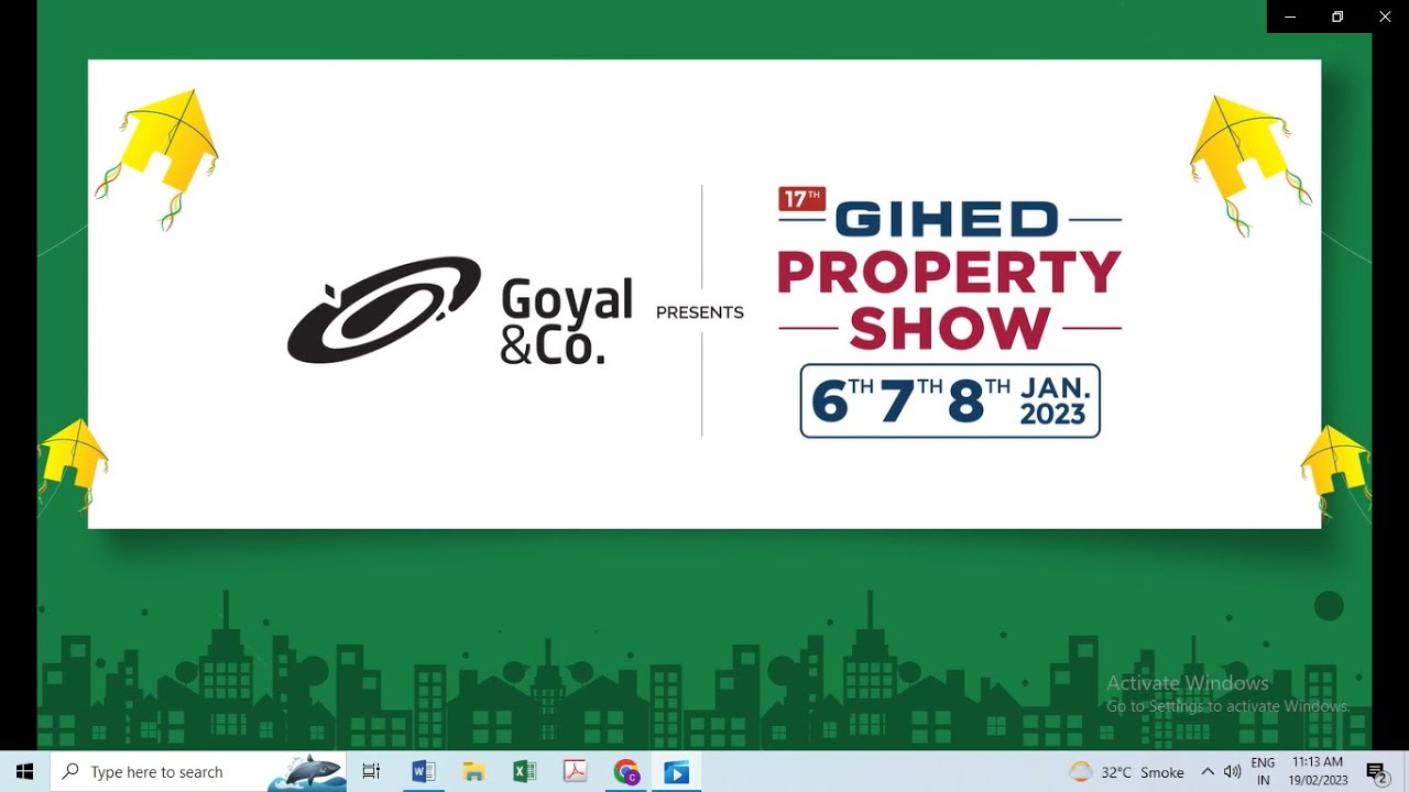 GLIMPSE OF 17TH GIHED PROPERTY SHOW 2023 - YouTube