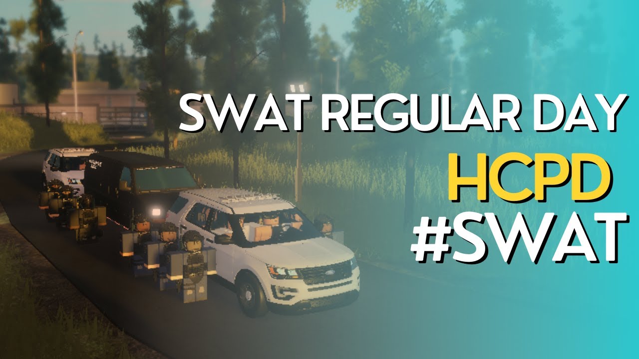 Random day of S.W.A.T in HCPD police simulator ┃ SWAT regular duty ...