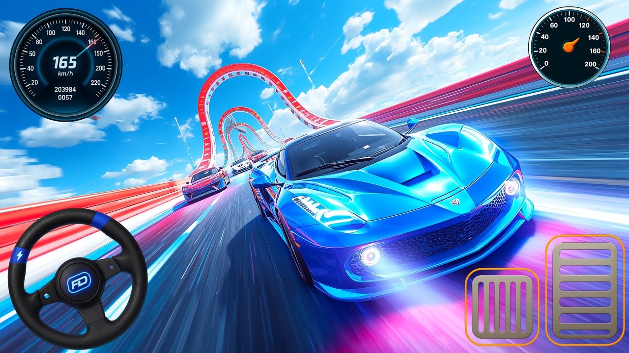 Impossible GT Car Stunt Racing - GT Car Stunt Master 3D - Android ...