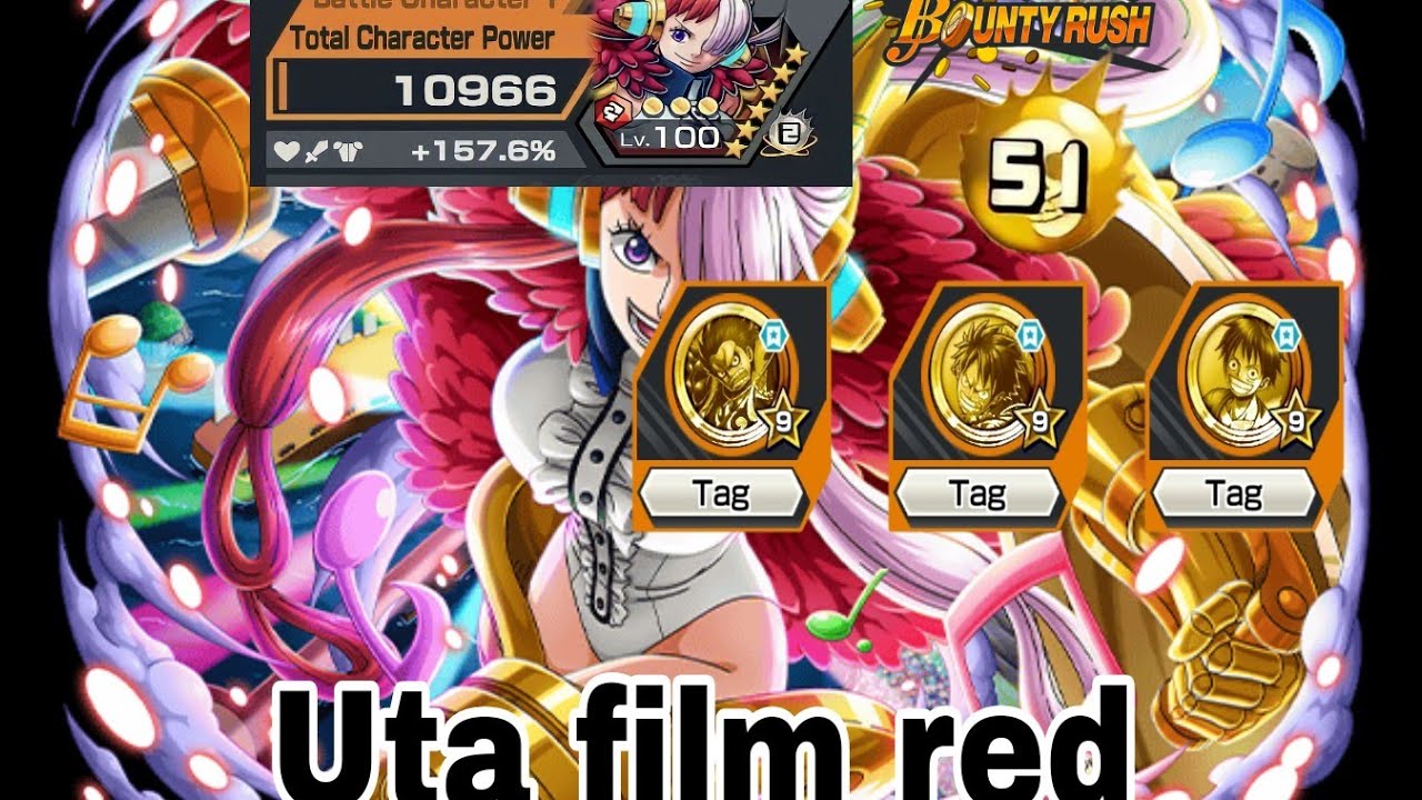 Game play with Uta film red OPBR - YouTube